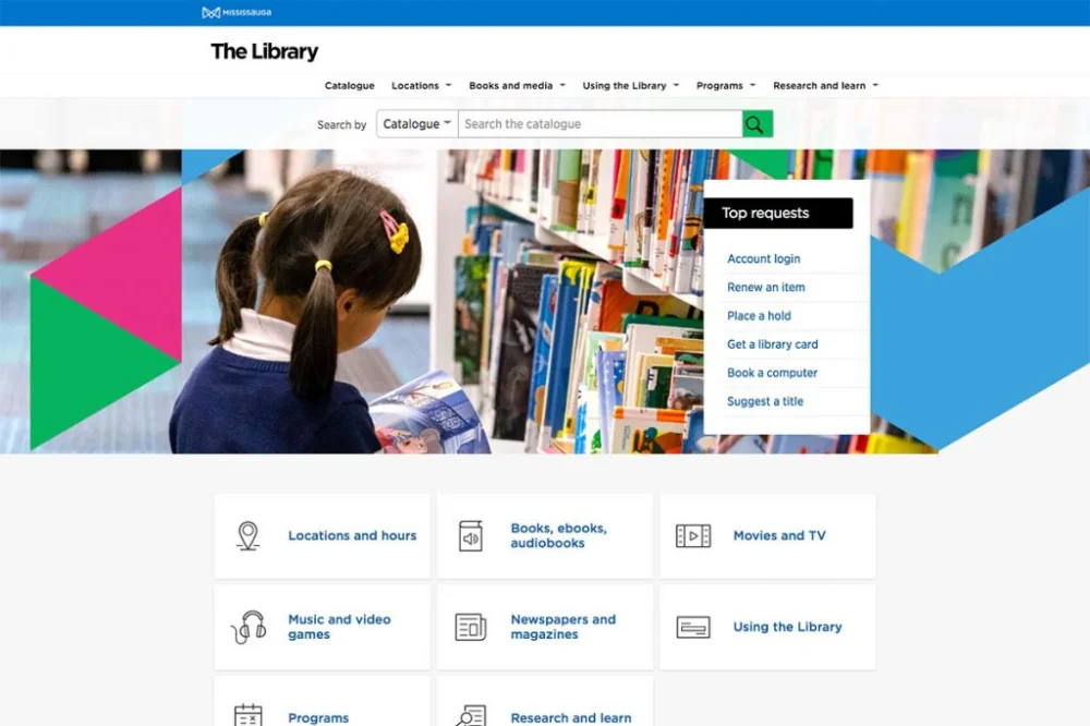 Optimizing user experience when designing a library management website ...